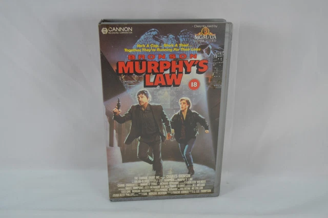 MURPHY'S LAW - 1986 Big Box VHS - Action Drama - Charles Bronson - VGC ...
