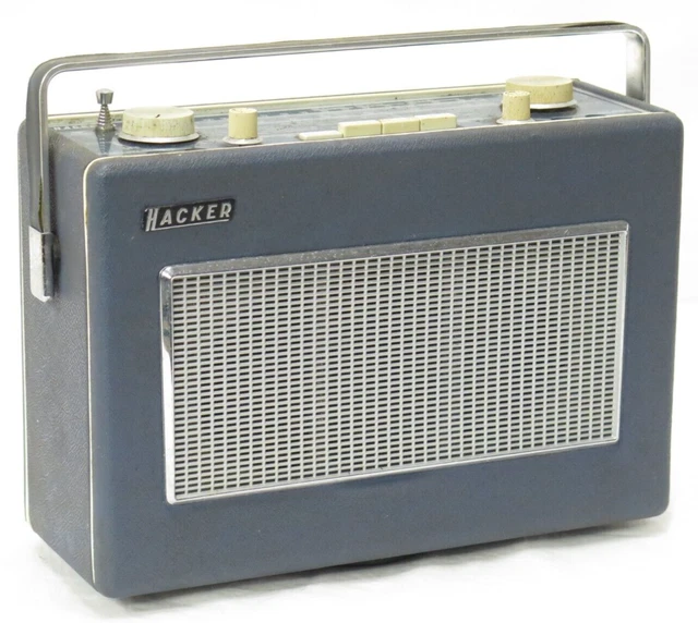 HACKER SOVEREIGN 2 II RP25A Vintage Analog Transistor Radio 1967 ...