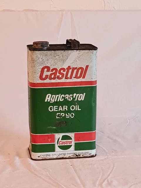 CASTROL AGRICASTROL GEAR Oil Can £5.00 - PicClick UK