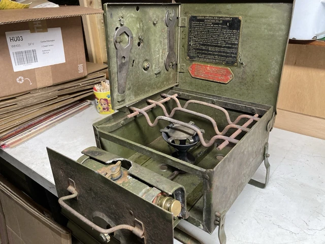 WW2 BRITISH ARMY No2 Mk2 Field Cooker Stove £80.00 - PicClick UK