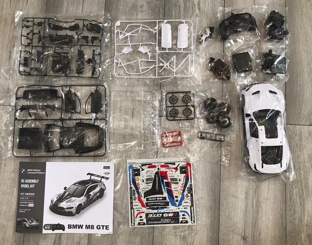 RC ASSEMBLY MODEL Kit - BMW M8 GTE - £14.71 - PicClick UK