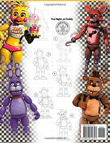 FIVE NIGHTS AT Freddy's How To Draw FNAF Drawing Guide Funny Drawing ...