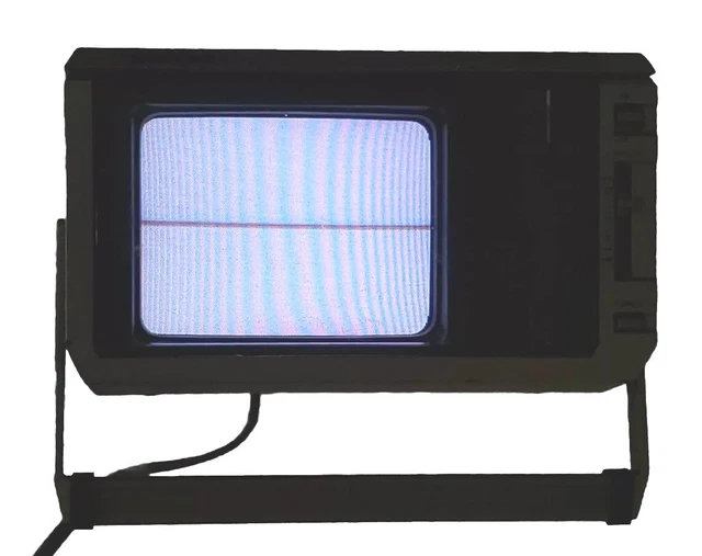 VINTAGE TOSHIBA CA045 5 Inch Portable CRT TV Tested With Home & Car ...