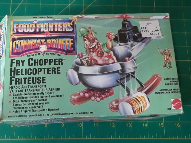 FOOD FIGHTERS FRY Chopper (near complete, with box) - Vintage 80s/90s ...