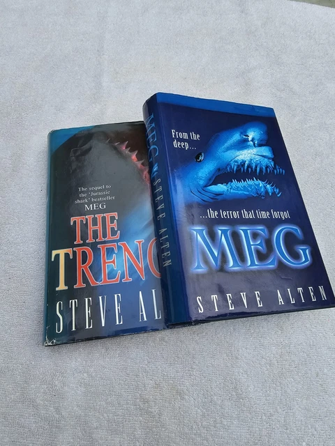 STEVE ALTEN MEG The Trench Book Konvolut Restposten gehardcover SELTEN ...
