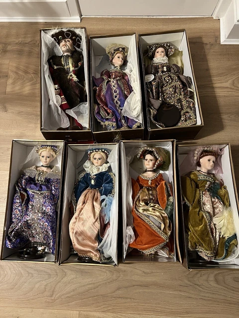 REGENCY FINE ARTS figurines collection Henry VIII and his 6 wives £268. ...