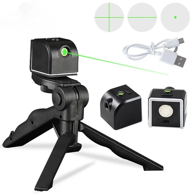 MINI LASER LEVEL USB Direct Charging Small Laser Cross Infrared ...