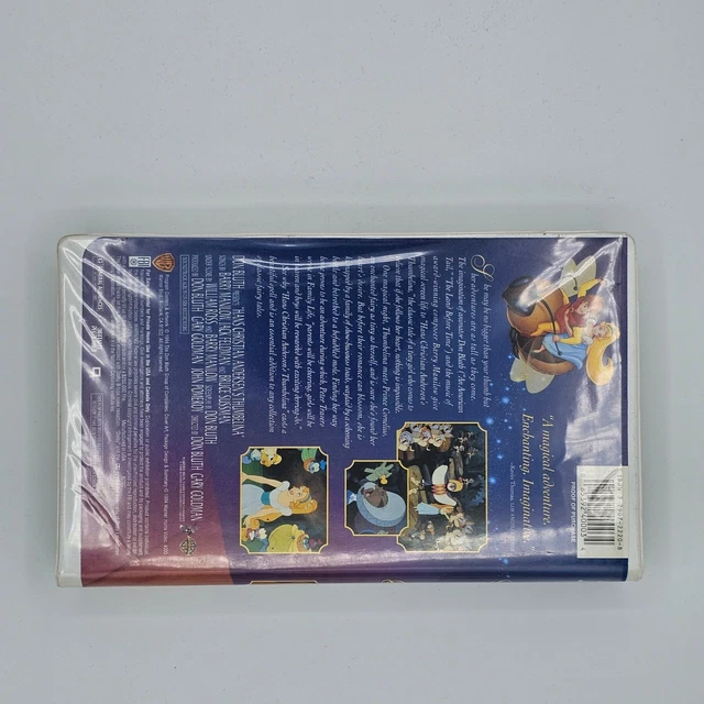 THUMBELINA VHS TAPE Don Bluth Hans Christian Andersen Family ...