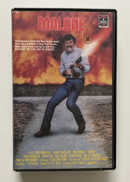 MALONE [BETA] RCA Columbia Hoyts Video 1987 Big Box Ex-Rental Tape ...
