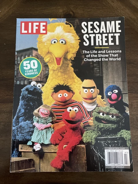 LIFE MAGAZINE SESAME Street 50 Years Of Kindness Lessons That Changed ...