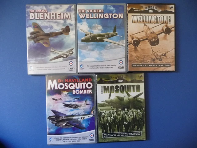 WW2 FIGHTER AND Bomber Aircraft DVD Collection EUR 17,52 - PicClick IT
