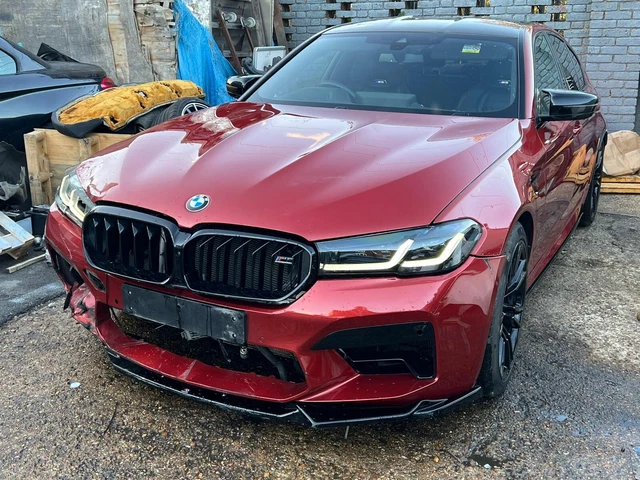 2021 BMW M5 F90 Competition Ultimate Pack Rare Spec Salvage Damaged ...