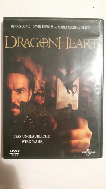 DVD DRAGONHEART - Dennis Quaid David Thewlis Mario Adorf Dina Meyer Rob ...