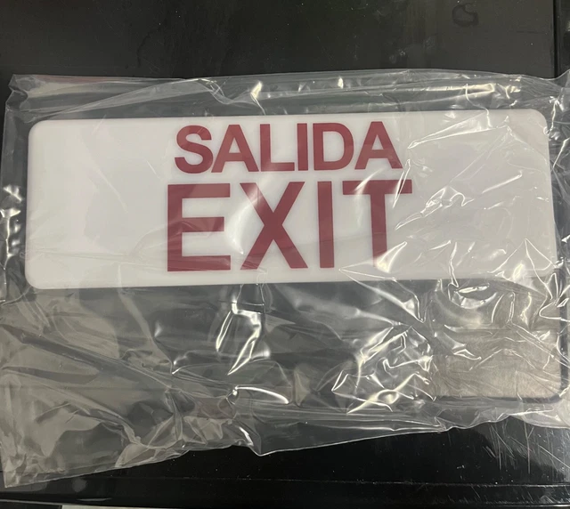 AIRCRAFT EXIT SIGN lens cover £21.52 - PicClick UK