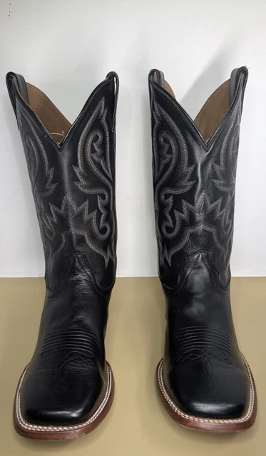 CODY JAMES WESTERN Cowboy Boots Mens Leather Roper Classic Ranch Size ...
