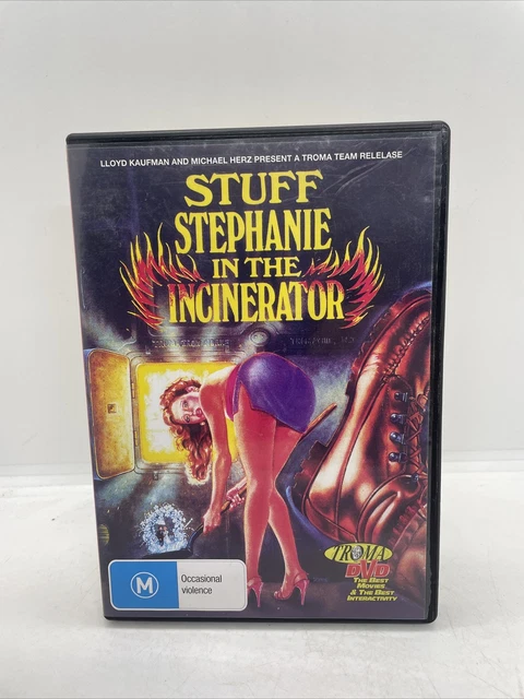 STUFF STEPHANIE IN The Incinerator (DVD, 2011) Troma Region 4 Fast Free ...