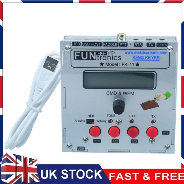 K3ng Keyer Cw Keyer Cw Exerciser Learning Cw Decoder Lcd Display For