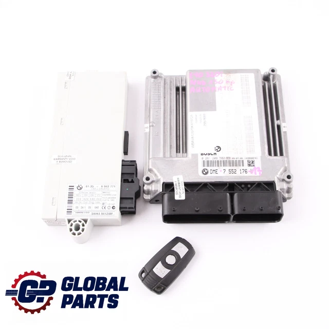 BMW E87 E90 120i 320i N46 ECU Engine Control Kit DME 7552176 CAS2 Key ...