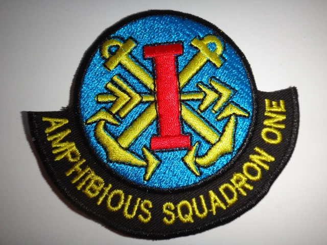 US NAVY AMPHIBIOUS Squadron 1 PHIBRON ONE Vietnam War Patch £9.41 ...