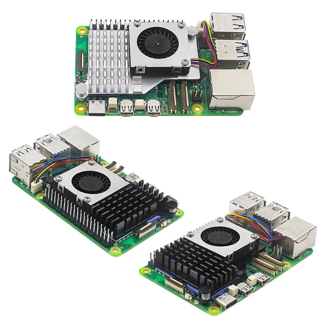 FOR RASPBERRY PI 5 Active Cooler Fin Heatsink Useful Cooling Radiator ...