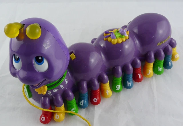 LEAPFROG ALPHABET PAL Purple Caterpillar. ((232)) £12.99 - PicClick UK