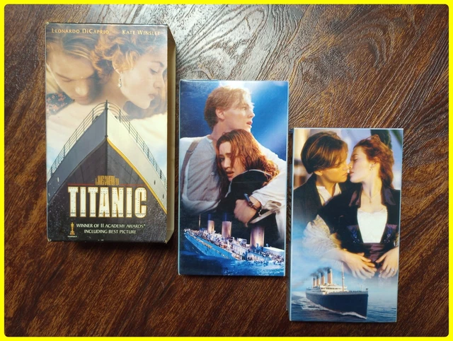 VINTAGE TITANIC VHS Box Set of 2 Cassette Tapes Original 1997 VHS ...