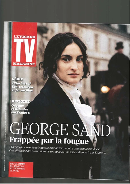 LE FIGARO TV MAGAZINE-12 AVRIL 2025-NINE D'URSO/les CARPENTIER/Amanda ...