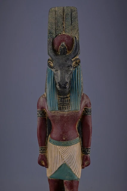 RARE ANCIENT EGYPTIAN Antique goddess Hathor Cow Egyptian Pharaonic ...