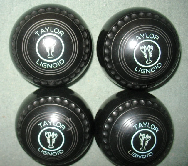 THOMAS TAYLOR LIGNOID Lawn Bowls Size 3 - Year 2010 - Very Good ...