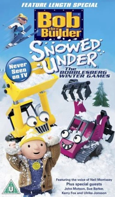 BOB THE BUILDER: Snowed Under - The Bobblesberg Winter Games [VHS] [VHS ...