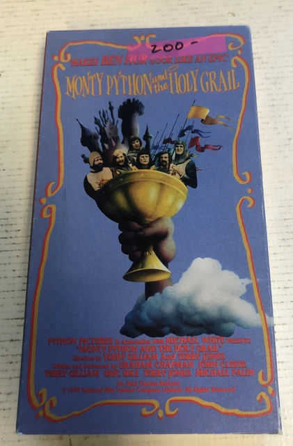 MONTY PYTHON AND the Holy Grail (1974) Vhs ~ Python Pictures | Michael ...