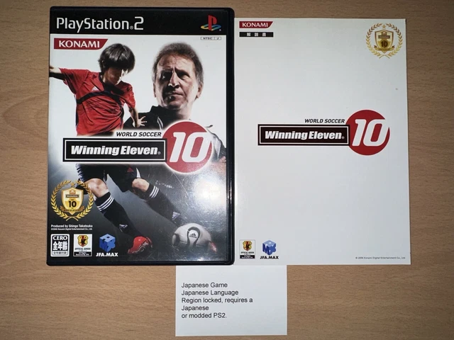 WORLD SOCCER WINNING Eleven 10 - Japanese NTSC-J PS2 Playstation 2 £4.00 - PicClick UK