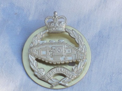 ROYAL TANK REGIMENT, Rtr, Officer-Version, Officer, Capbadge, Armoured ...