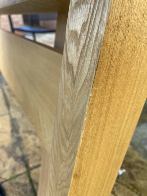 OAK DOUBLE BED Frame £104.70 - PicClick UK