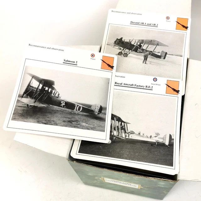 VINTAGE 1980S WARPLANES Collectors Club Aviation Photos Cards in ...