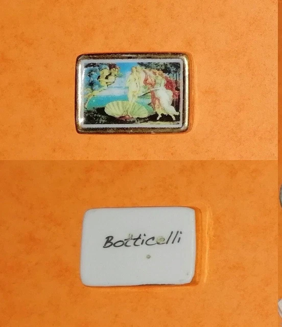 FÈVE TABLEAU DE BOTTICELLI La naissance de Vénus EUR 2,00 - PicClick FR