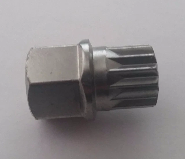 AUDI VW VAG Seat Skoda Locking Wheel Nut Key ABC 3 / 14 Point Splines ...