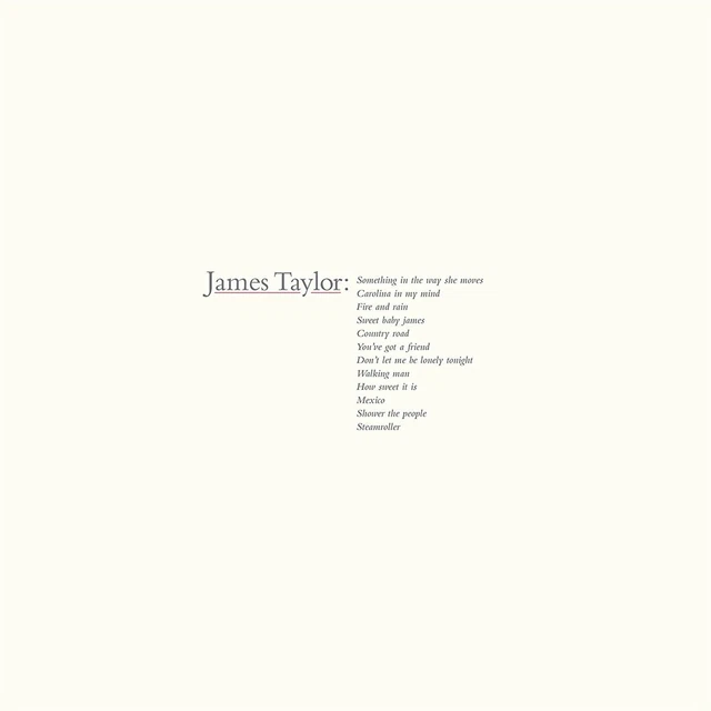 JAMES TAYLOR LES Plus Grands Succès 180g 1LP Vinyle Gatefold 2020 ...
