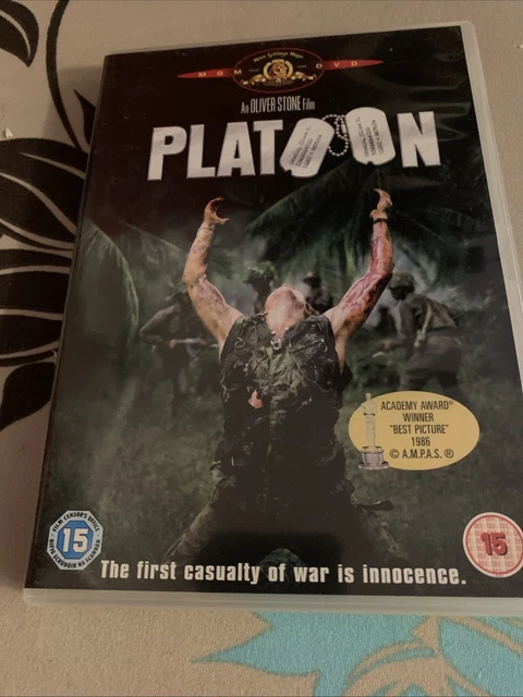 PLATOON 1986 DVD Starring Tom Berenger, Wilhem Dafoe £5.98 - PicClick UK