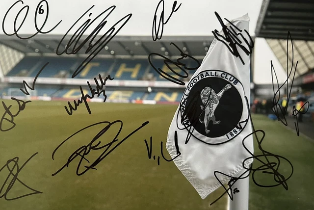 MILLWALL HAND SIGNED A4 Photo By 2022-23 Squad + Coa 5 £14.99 - PicClick UK