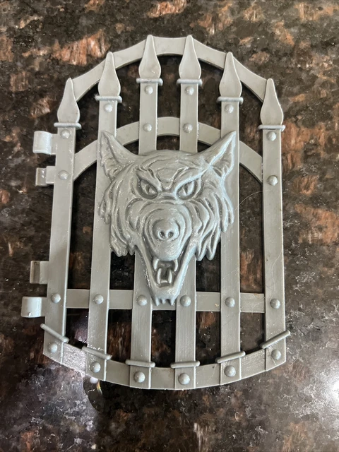VINTAGE MOTU SNAKE Mountain Wolf Gate Door Part He-Man Masters Universe ...
