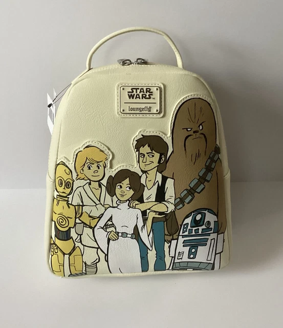 LOUNGEFLY STAR WARS Celebrate The Saga Character Mini Backpack BNWT. £ ...