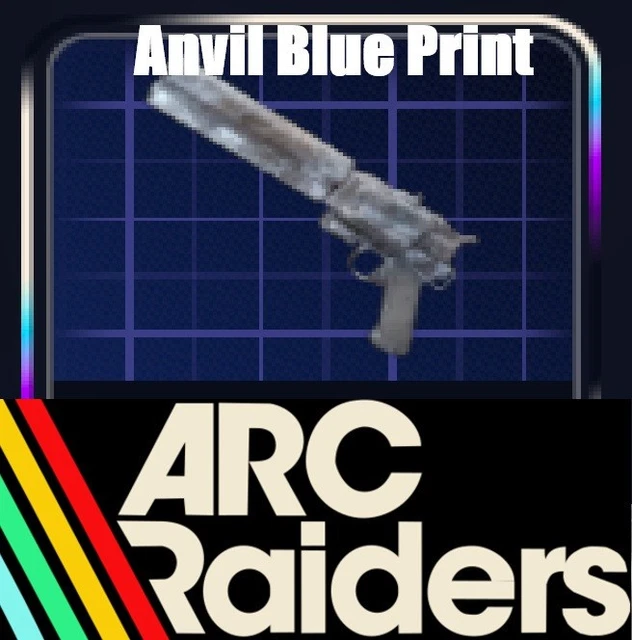 ARC RAIDERS – Anvil Blueprint / Bauplan – Instant Ingame Delivery ...