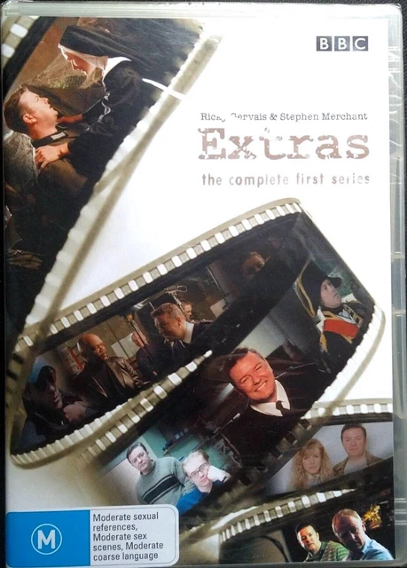 EXTRAS COMPLETE SEASON 1 DVD Set 2 Discs Region 4 Brand New & Sealed ...
