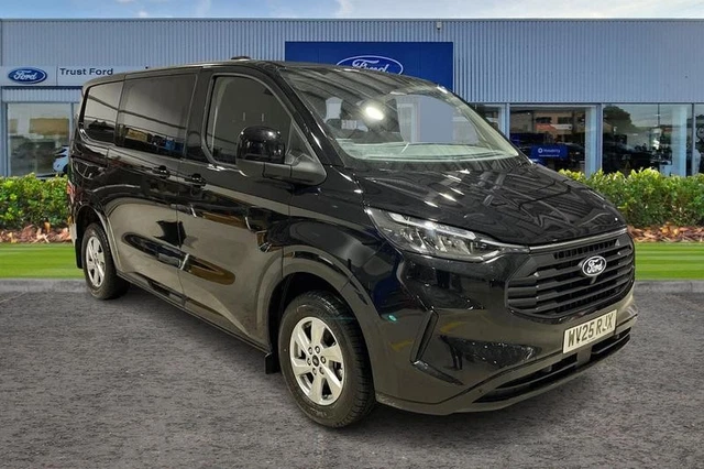 2025 FORD TRANSIT Custom 2.0 EcoBlue 136ps H1 Double Cab Van Limited ...