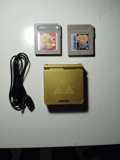 NINTENDO GAME BOY ADVANCE SP ZELDA LIMITED EDITION + 1 Juegos EUR 80,00 - PicClick FR