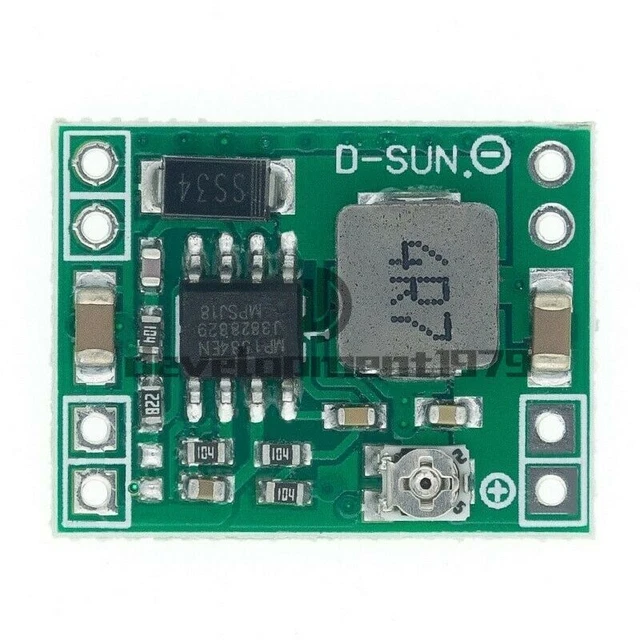 10PCS MINI 3A DC-DC Step Down Module Buck Converter Power Adjustable ...