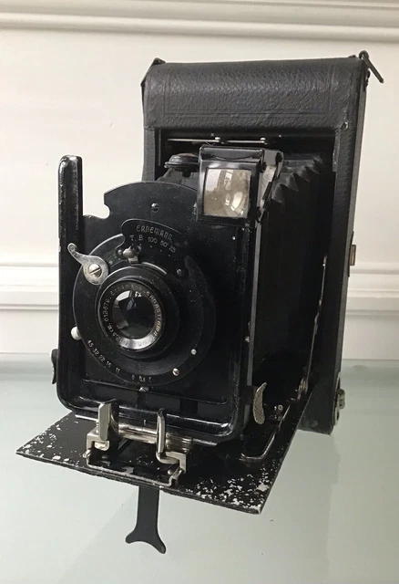 ERNEMANN BBO 0 Folding Camera ,Working Shutter ,Original Case £29.99 ...