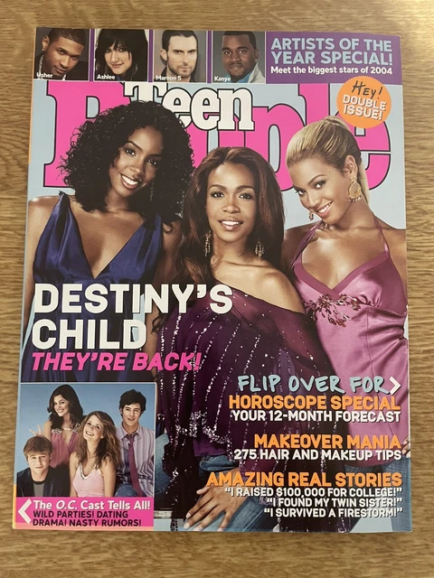 TEEN PEOPLE MAGAZINE Destiny's Child Beyonce 2005/2006 New Unread £37. ...