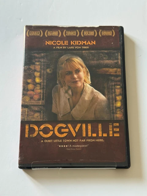 DOGVILLE DVD NICOLE Kidman Lauren Bacall • Award-Winning Drama Classic ...